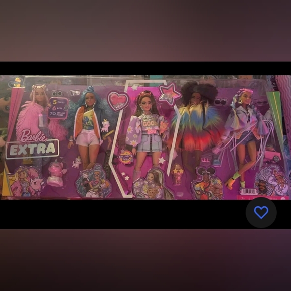 Barbie | Toys | Barbie Extra 5doll Set W 7 Styling Pieces 6 Pets | Poshmark